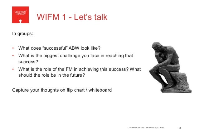 Third session WIFM by Veldhoen + Company