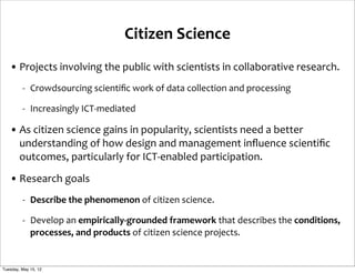 Crowdsourcing Scientific Work: A Comparative Study of Technologies ...