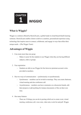 Wiggio | PDF