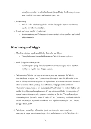 Wiggio | PDF