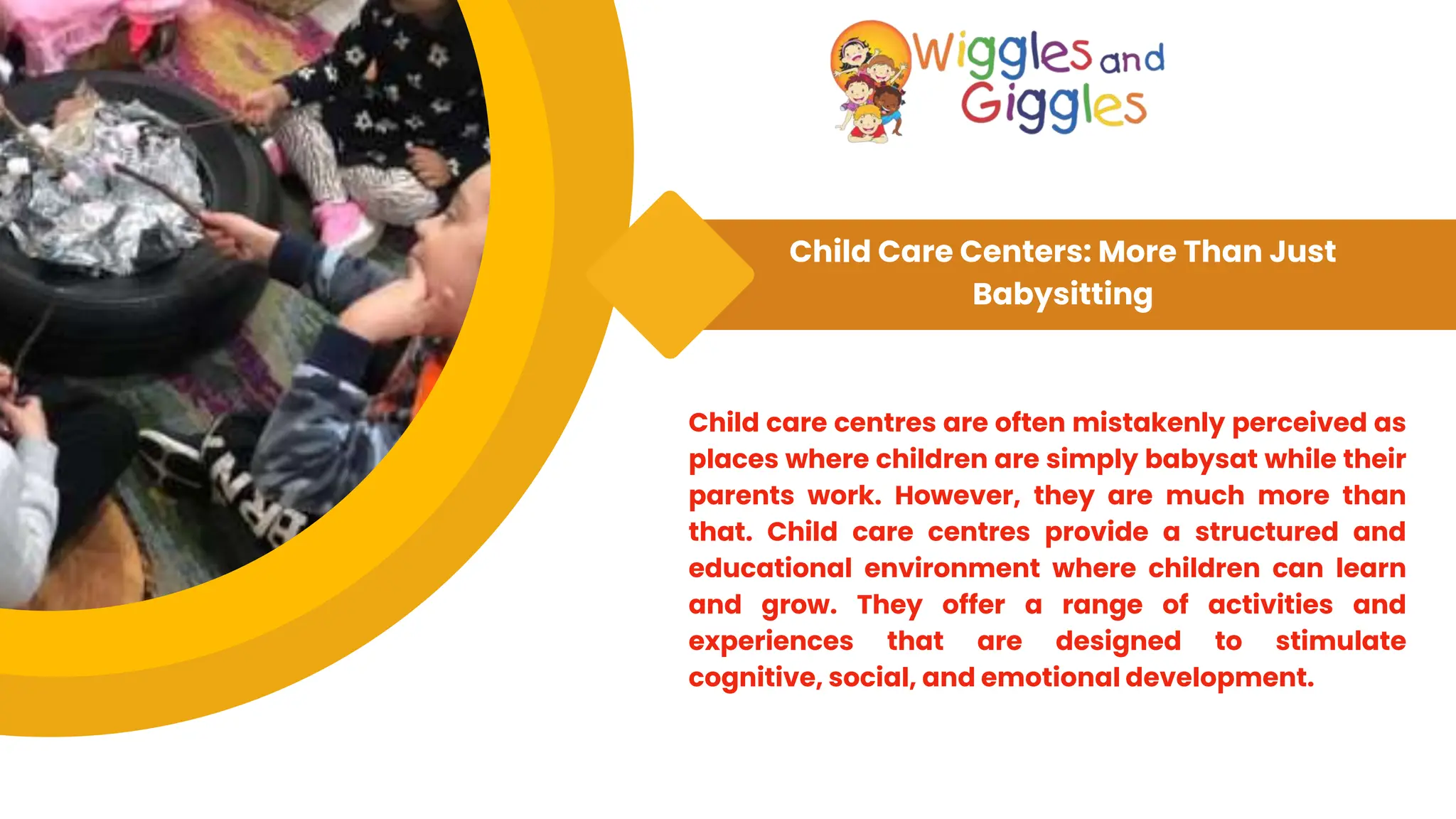 Wiggle and Giggles - From Playtime to Prime Time How Child Care Centers ...