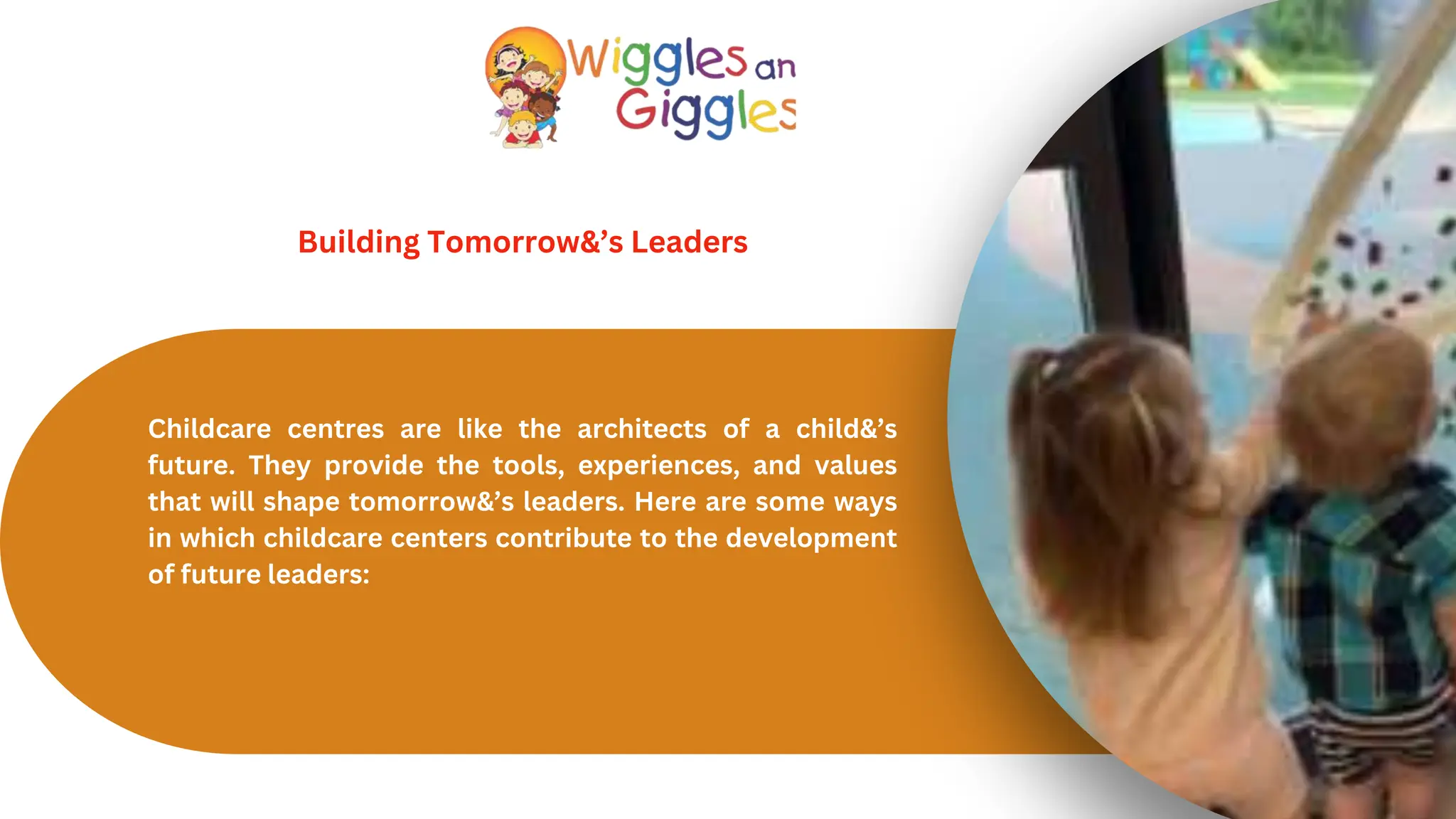 Wiggle and Giggles - From Playtime to Prime Time How Child Care Centers ...