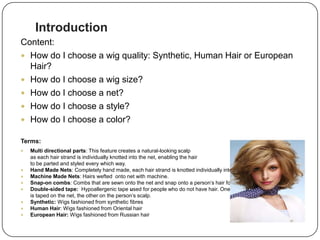 Wigpresentation | PPTX | Hair Care | Beauty