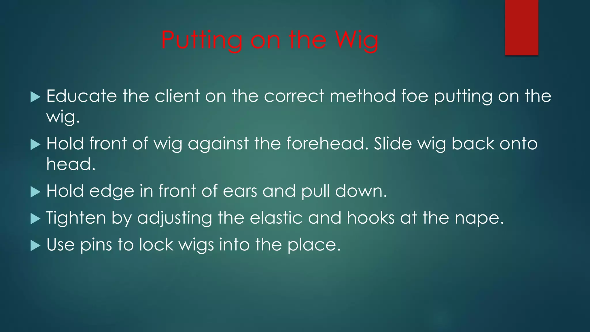 Wigs | PDF