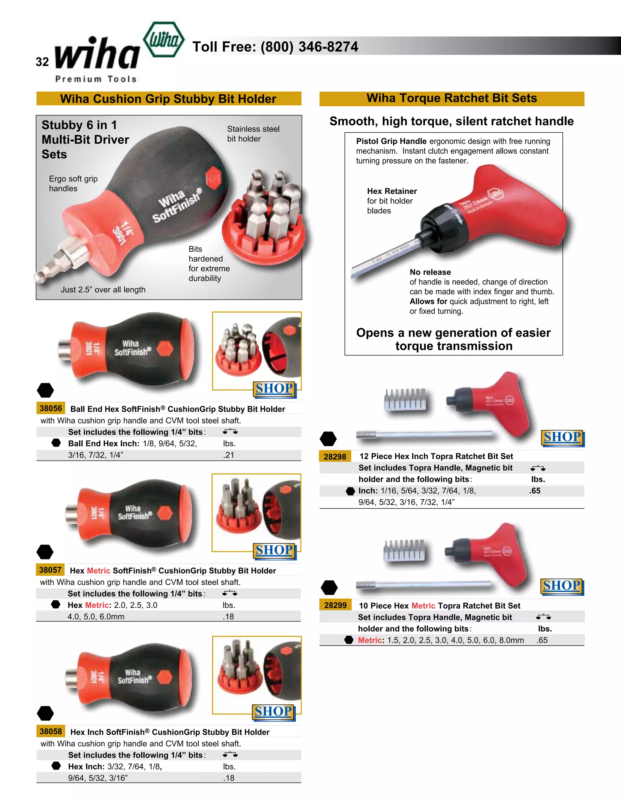 Wiha Hex Tools Catalog | PDF