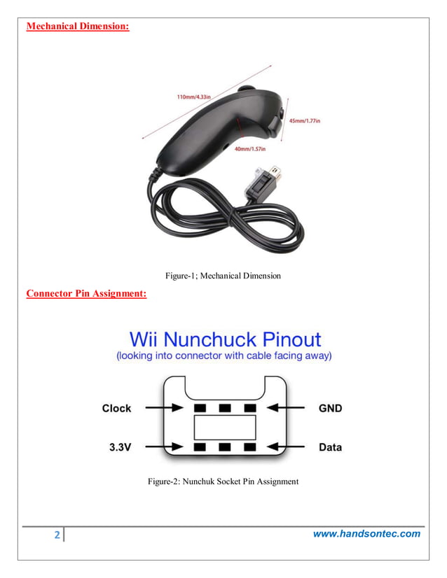 Wii Nunchuk for Arduino | PDF | Computer Peripherals | Computing