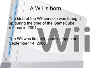 Wii Powerpoint | PPT