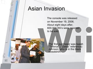 Wii Powerpoint | PPT