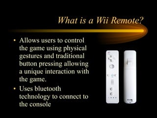 Wii Presentation | PPT | Exercise and Fitness Video Games | Video Game ...