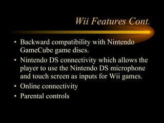 Wii Presentation | PPT