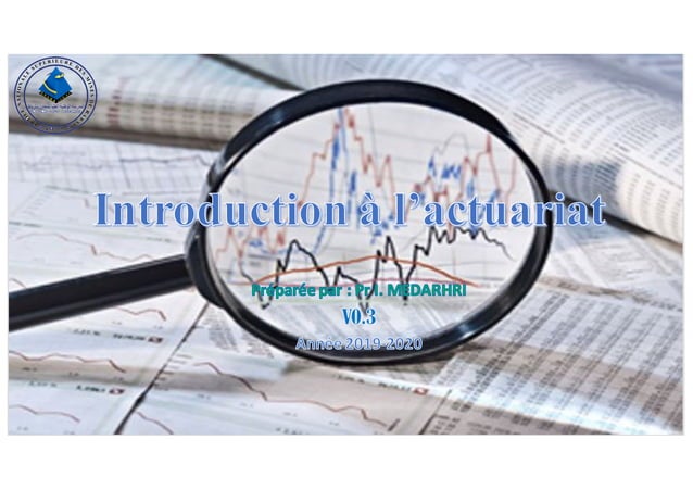 Introduction a l'actuariat : partie1 | PDF | Insurance | Personal Finance