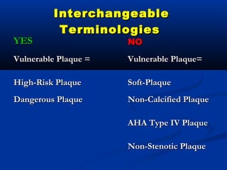 Definition of vulnerable plaque atlanta | PPT