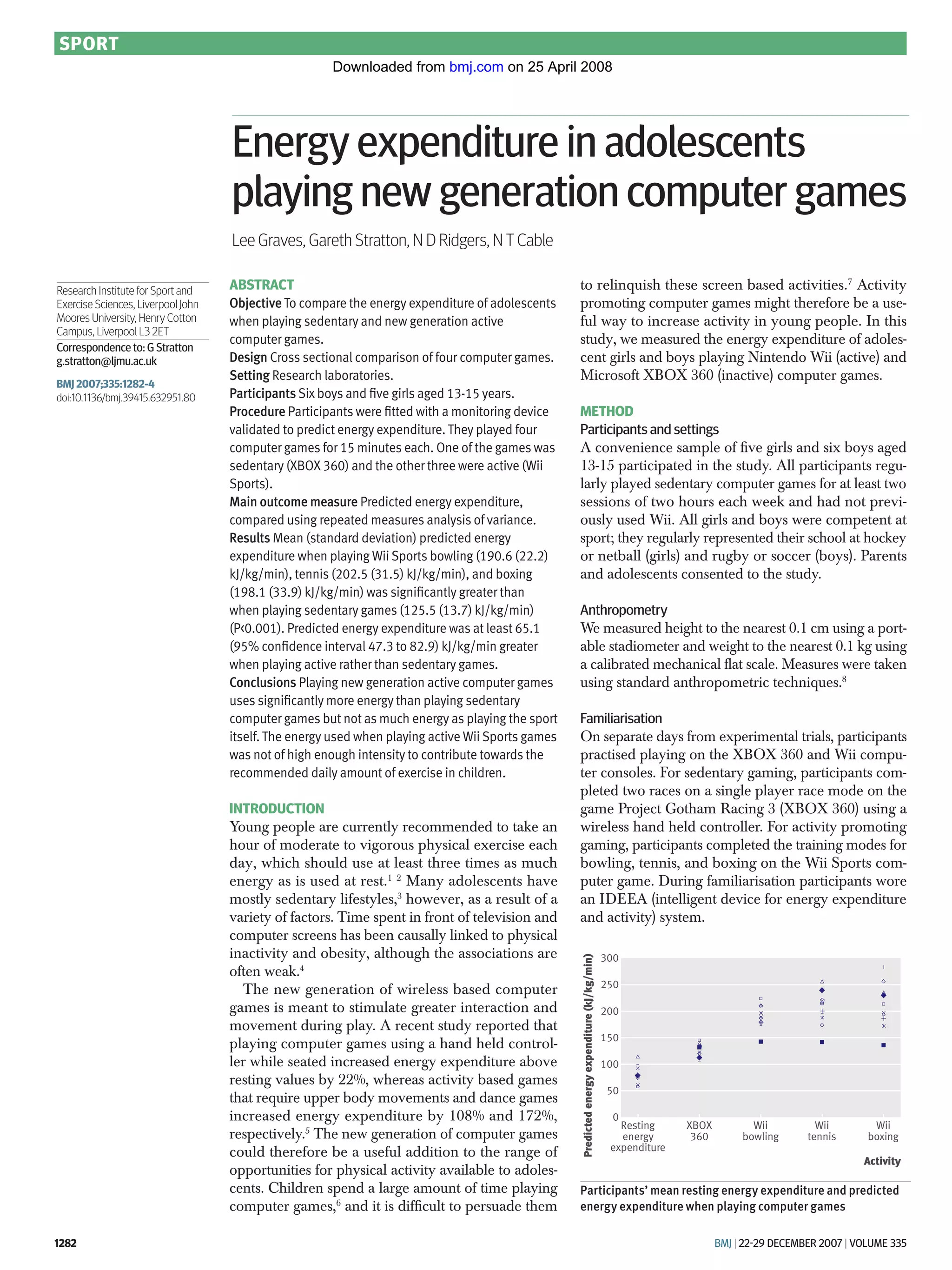 Wii energy use | PDF