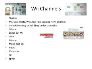 Wii presentation | PPTX