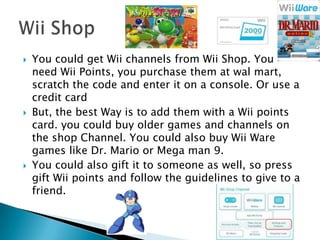 Wii presentation | PPTX