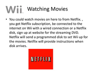 Wii presentation | PPTX