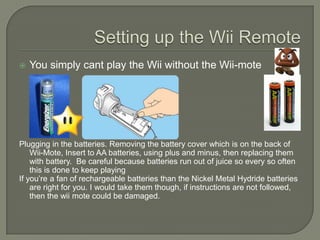 Wii presentation | PPTX