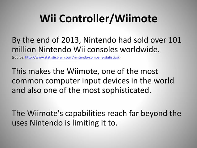 Wii remote interactive whiteboard | PPT