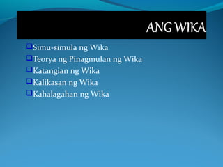 Wika | PPT
