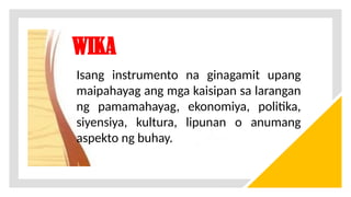 WIKA. wika. wika. wika. wika. wika. pptx | PPT