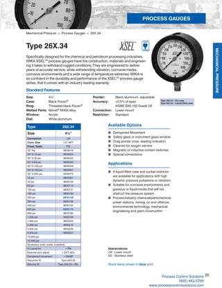Wika Pressure and Temperature Measurement Product Catalog | PDF