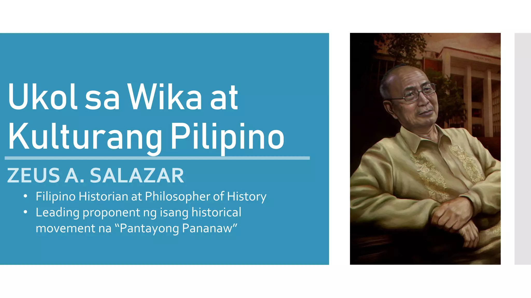 Ukol sa Wika at Kulturang Pilipino ni Zeus A. Salazar | PDF