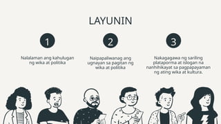 ANO ANG UGNAYAN NG WIKA AT POLITIKA.pptx