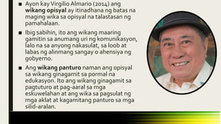 Wikang Panturo