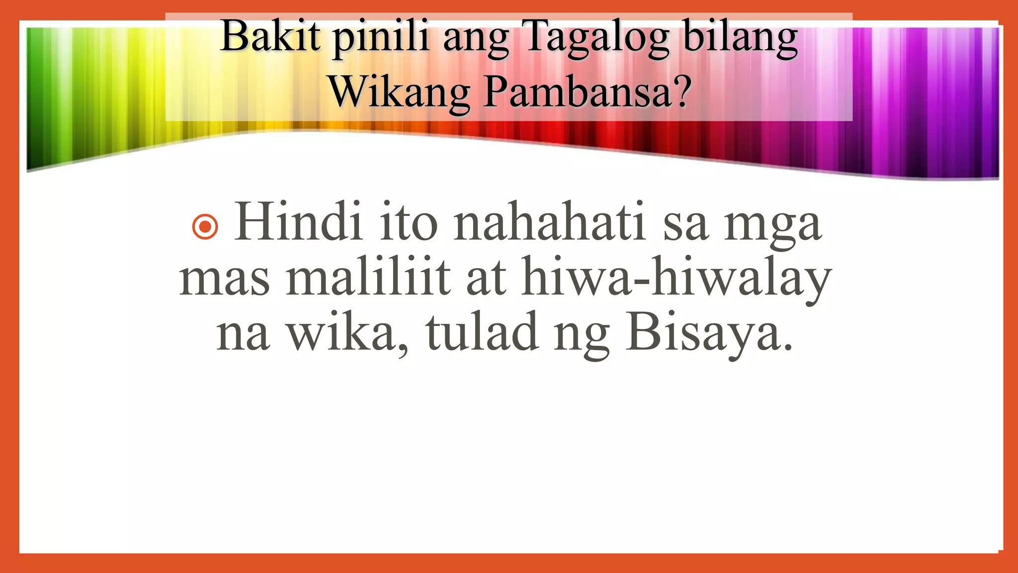 wikang panturo | PPTX