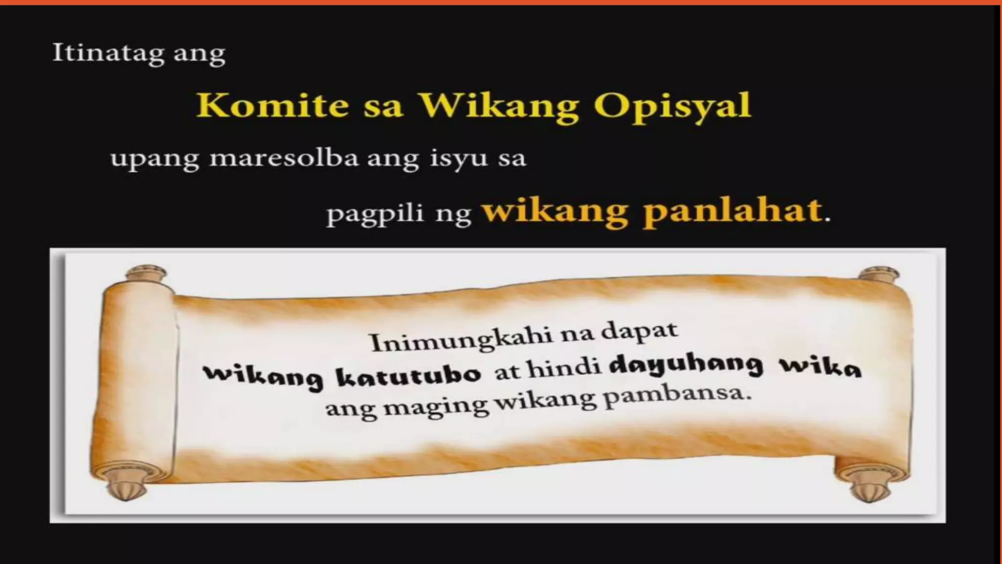 wikang panturo | PPTX