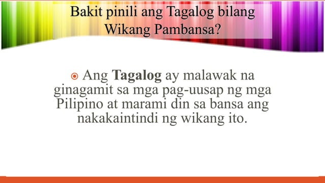 wikang panturo | PPTX