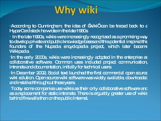 Wiki | PPT