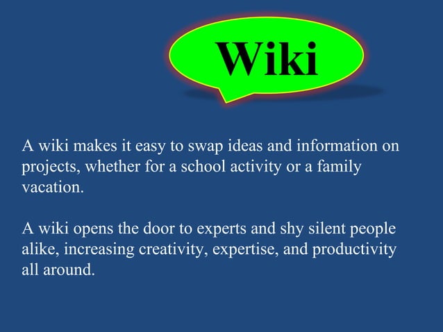 Wiki | PPT