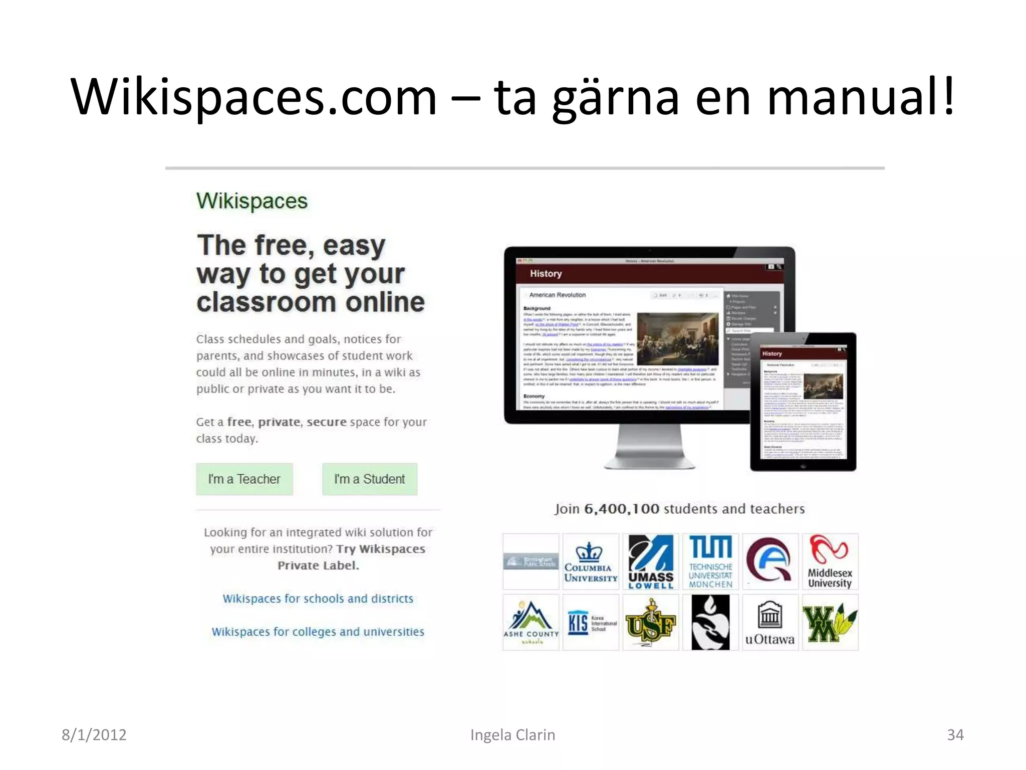Wikipresentation FL | PPTX