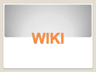 Wiki | PPTX