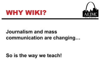Wikis in the Classroom | PPT