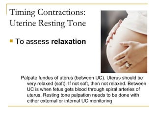 Wiki.assessment of uterine contractions 2011 | PPT