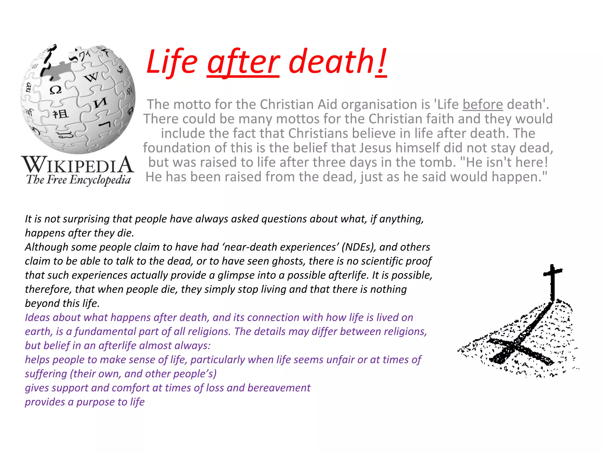 Wiki Death | PPT