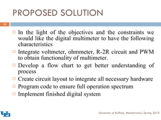 IMPLEMENTING A DIGITAL MULTIMETER | PPT