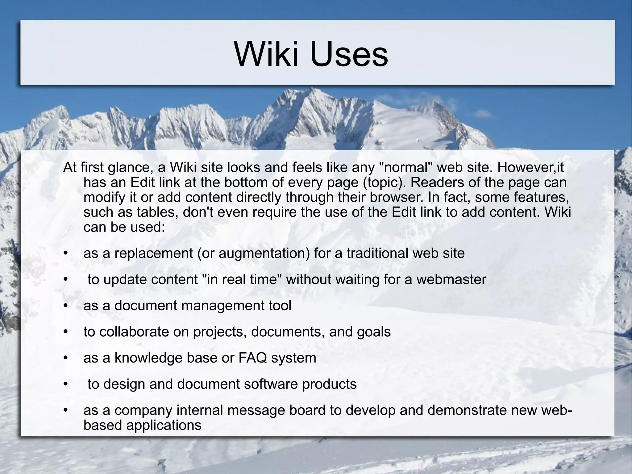 Wiki1 | PPT