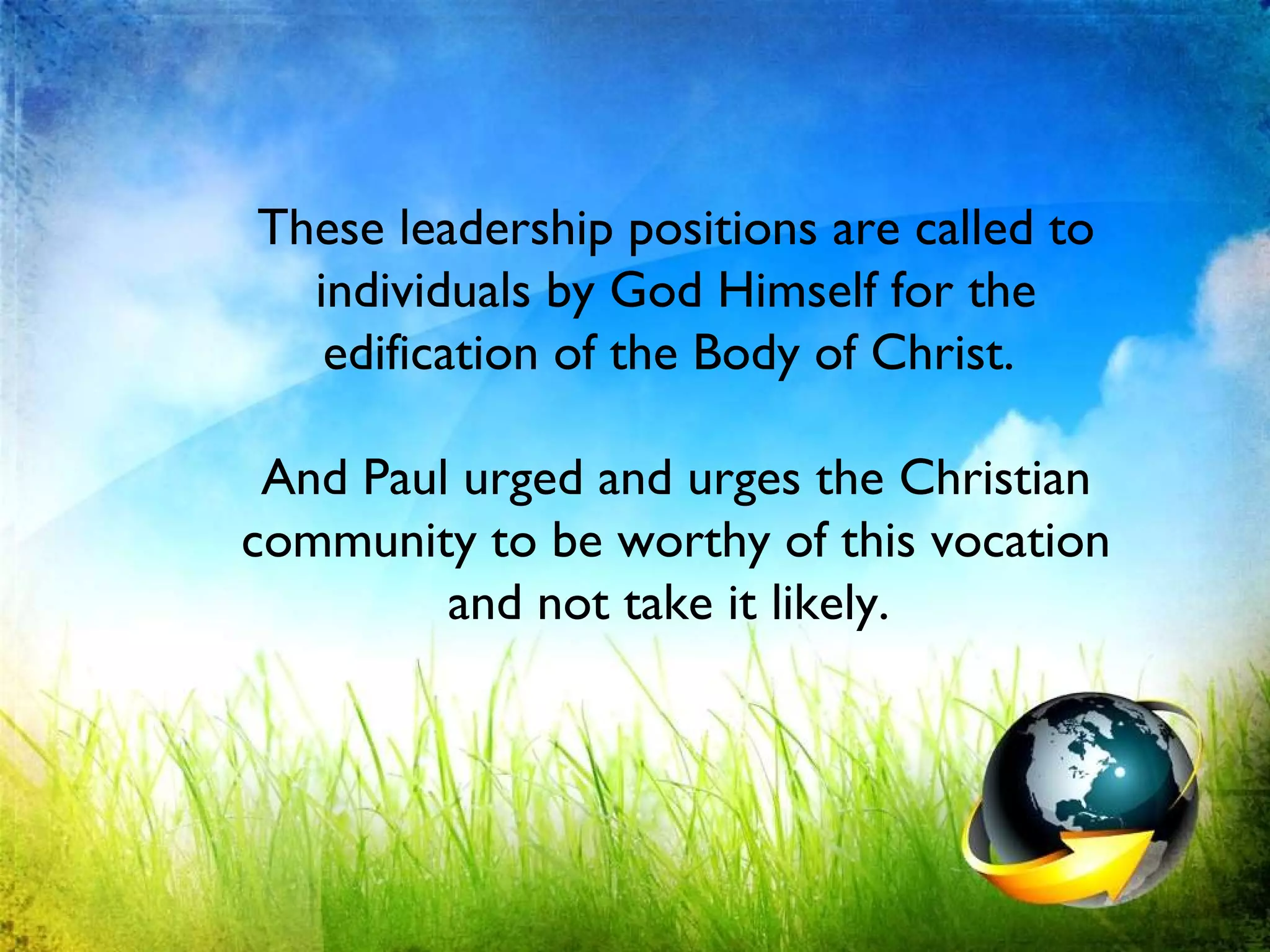 The Five-Fold Ministry | PPT