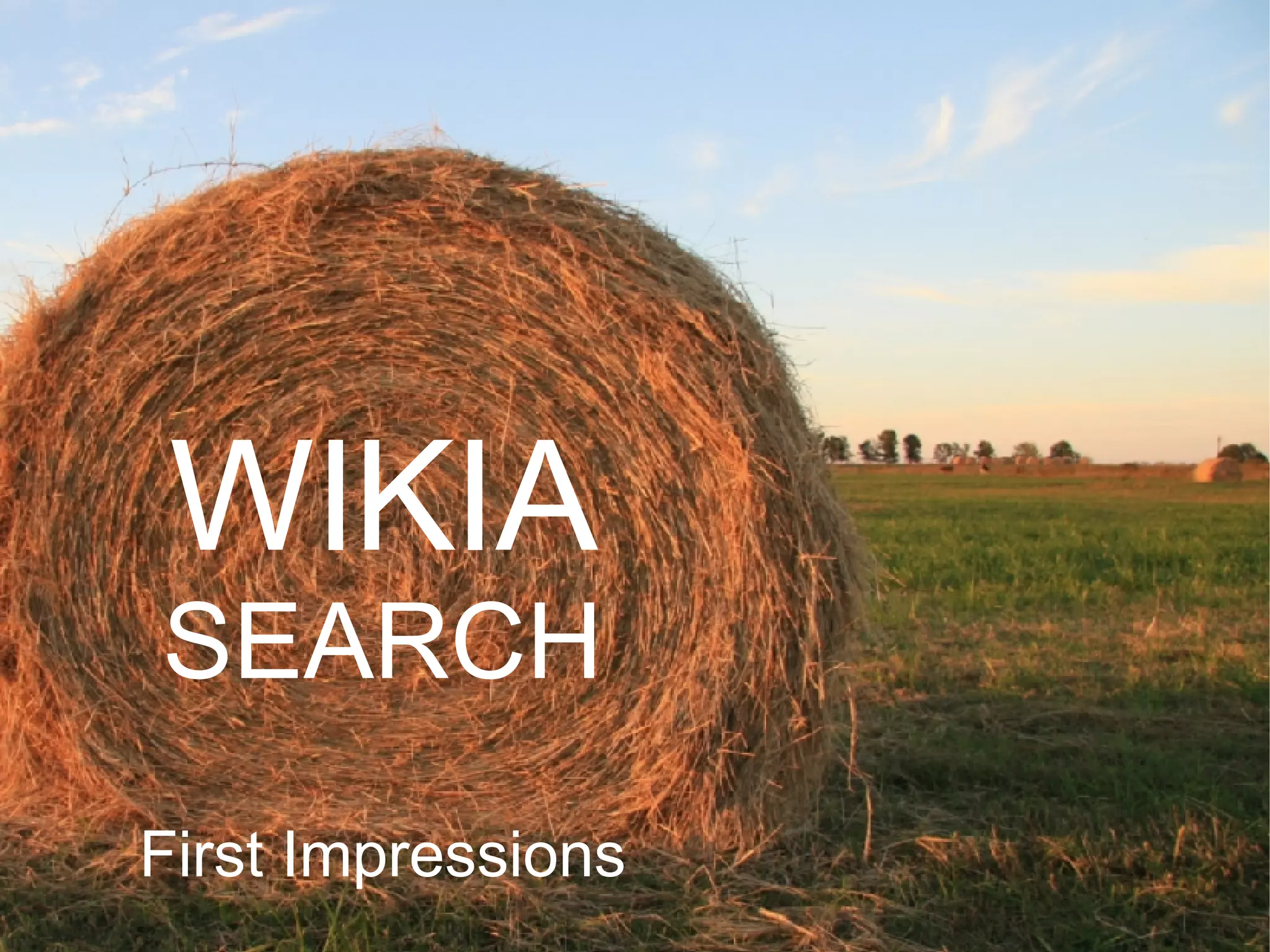 Wikia Search - First Impressions | ODP
