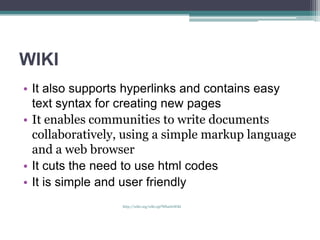 Wiki accessible | PPT