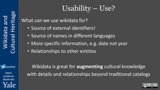 A Perspective on Wikidata: Ecosystems, Trust, and Usability | PPT