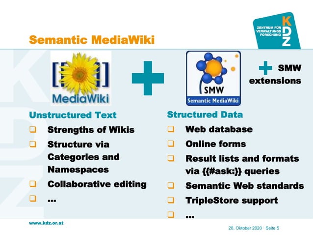Wikidata and Semantic MediaWiki | PPT
