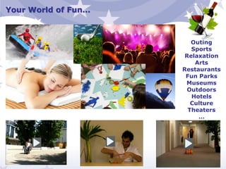 WikiFun in english : Your World of Fun | PPTX | Technology & Computing