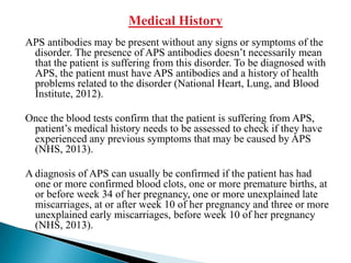 Antiphospholipid syndrome | PPTX