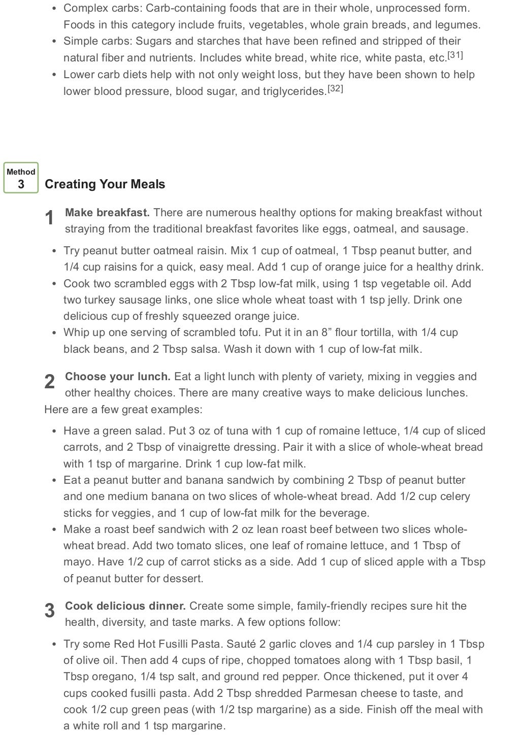 How To create your own diet plan