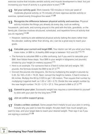 Wikihow lose-weight-the-healthy-way (best method) | PDF
