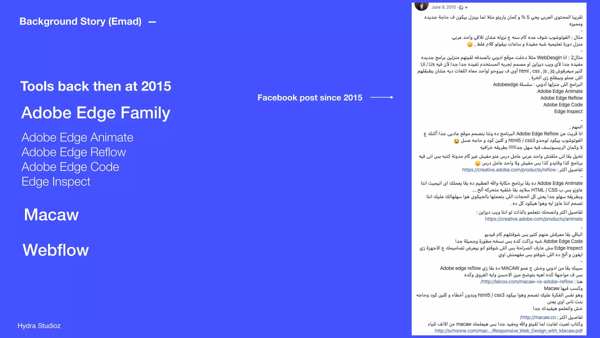 Wikihow webbflow | HYDRA | PPT
